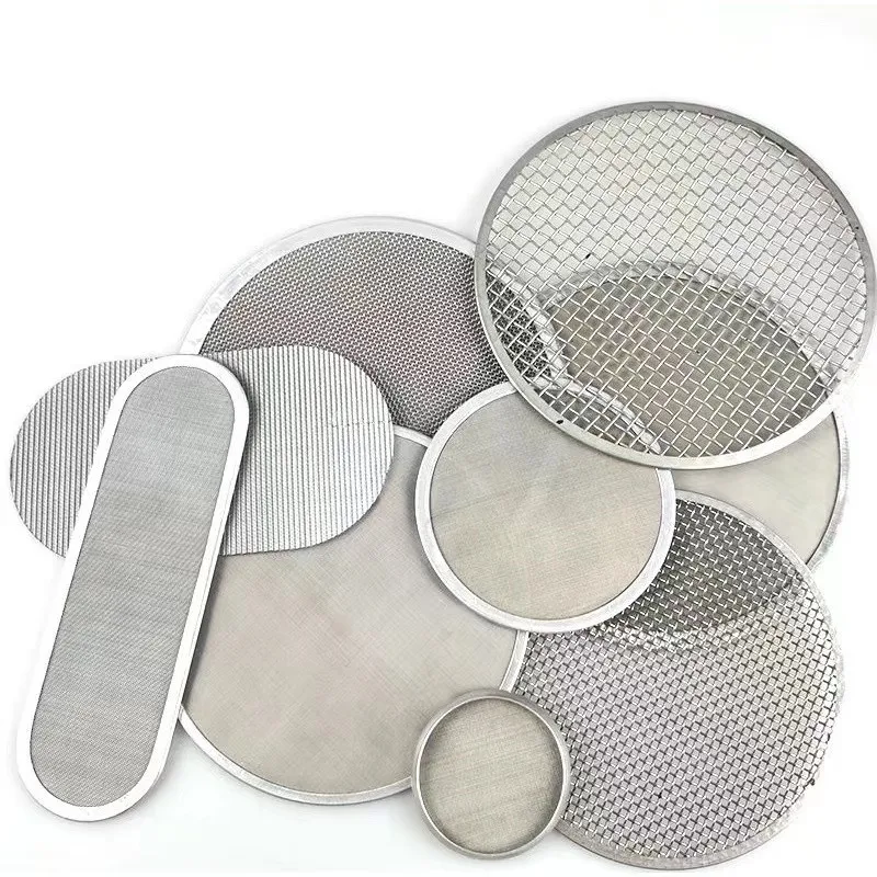304 316 Stainless Steel Wire Mesh Round Filter Disc - Buy Round ...