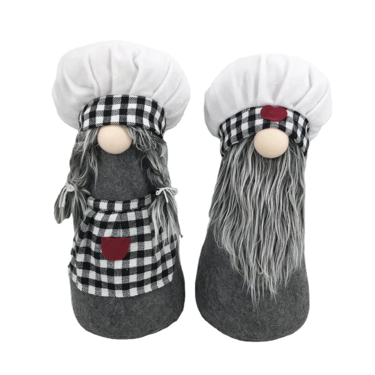 Customized Handmade Kitchen Tray Decorative Gonk Xmas Stuffed Black ...