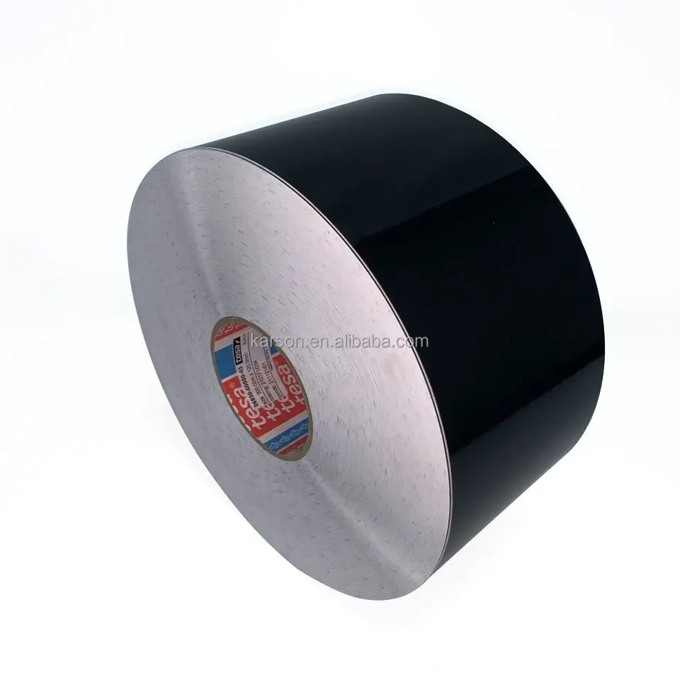 Black Gloss Tesa 6930 Laser-Label - Heat Resistant & Adhesive