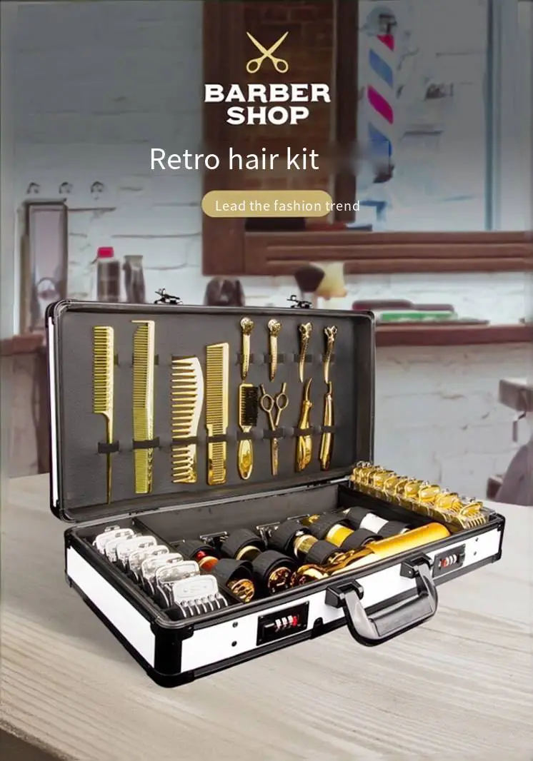 Custom Aluminum Barber Tool Travel Case Barber Carrying Case Box Hair ...