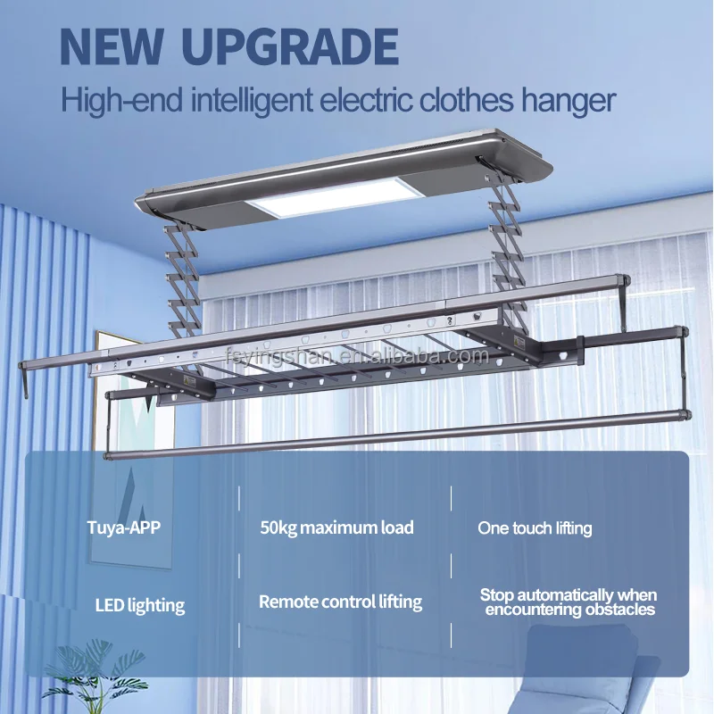 Smart Clothes Drying Rack - Efficient & Versatile Solution