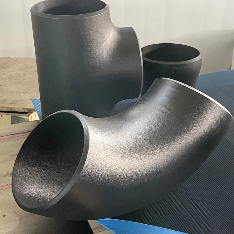 Pipe Lines Connect ASME B16.9 Sch40 Sch60 Sch80 Carbon Steel Seamless Elbow