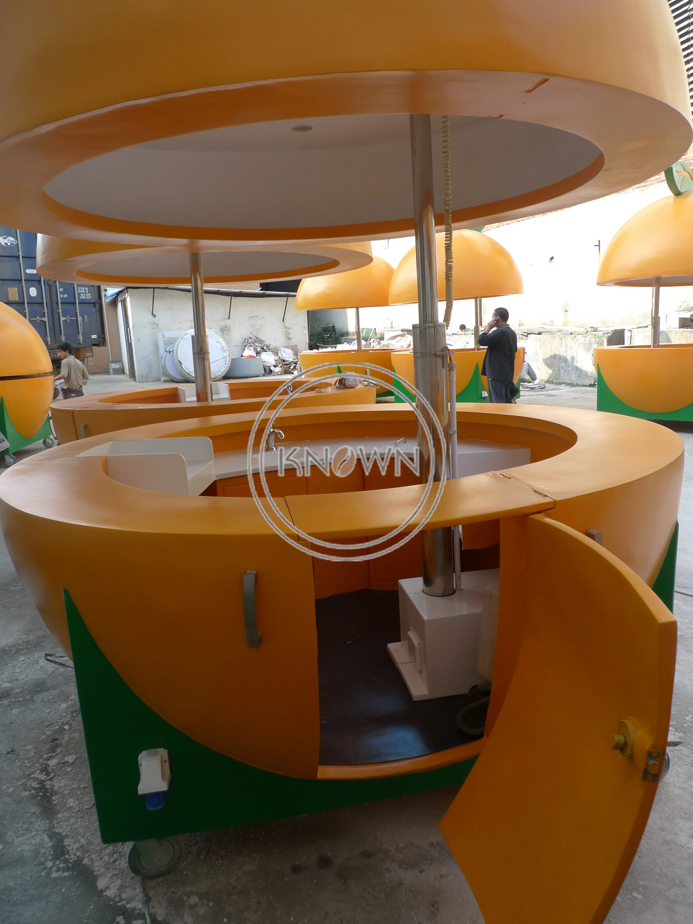 Concession Pizza Food Cart Trailer Truck - Multifunctional