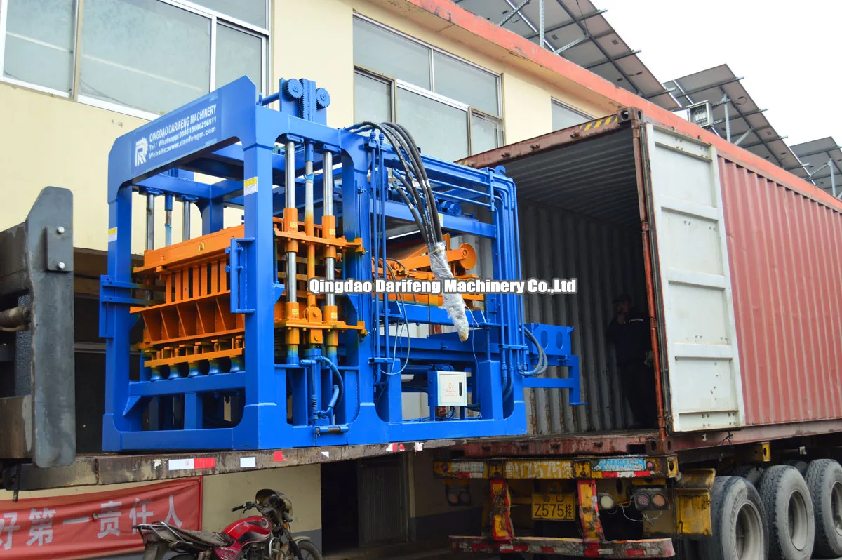 Qt6-15 Automatic Concrete Hollow Block Making Machine Machine Block ...