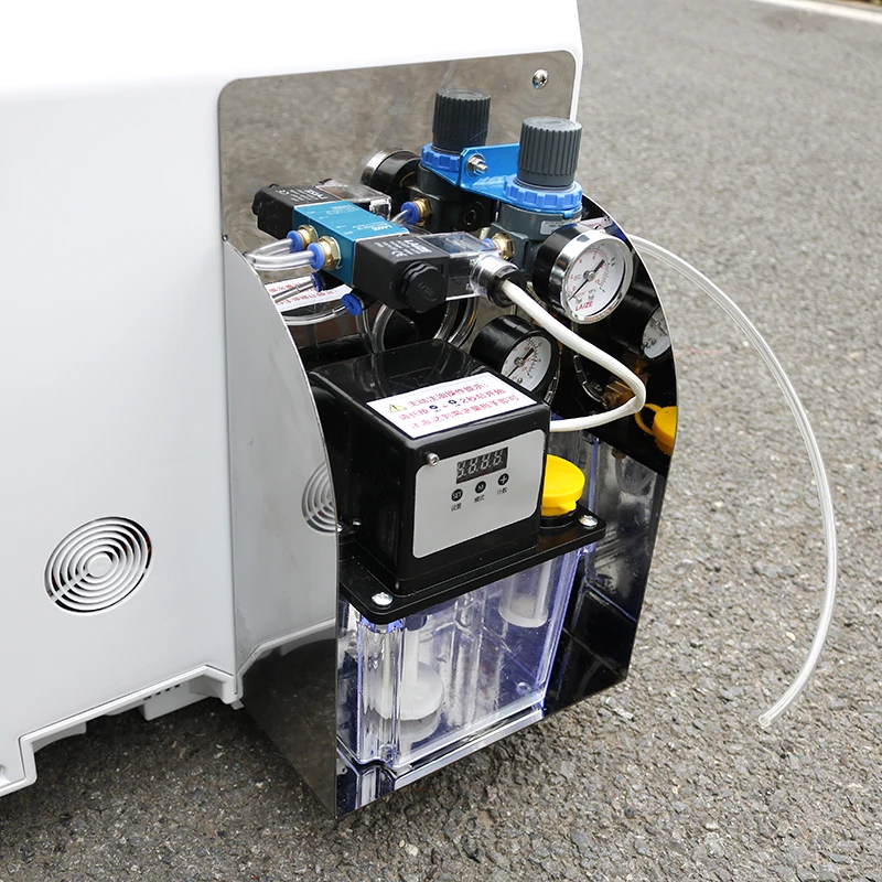 3 In 1 Dental Handpiece Maintenance Machine Dental Cleaning Lubricating ...