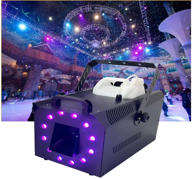 2000w Indoor Outdoor Wedding Led Snowflake Maker Machine Snow Machine ...