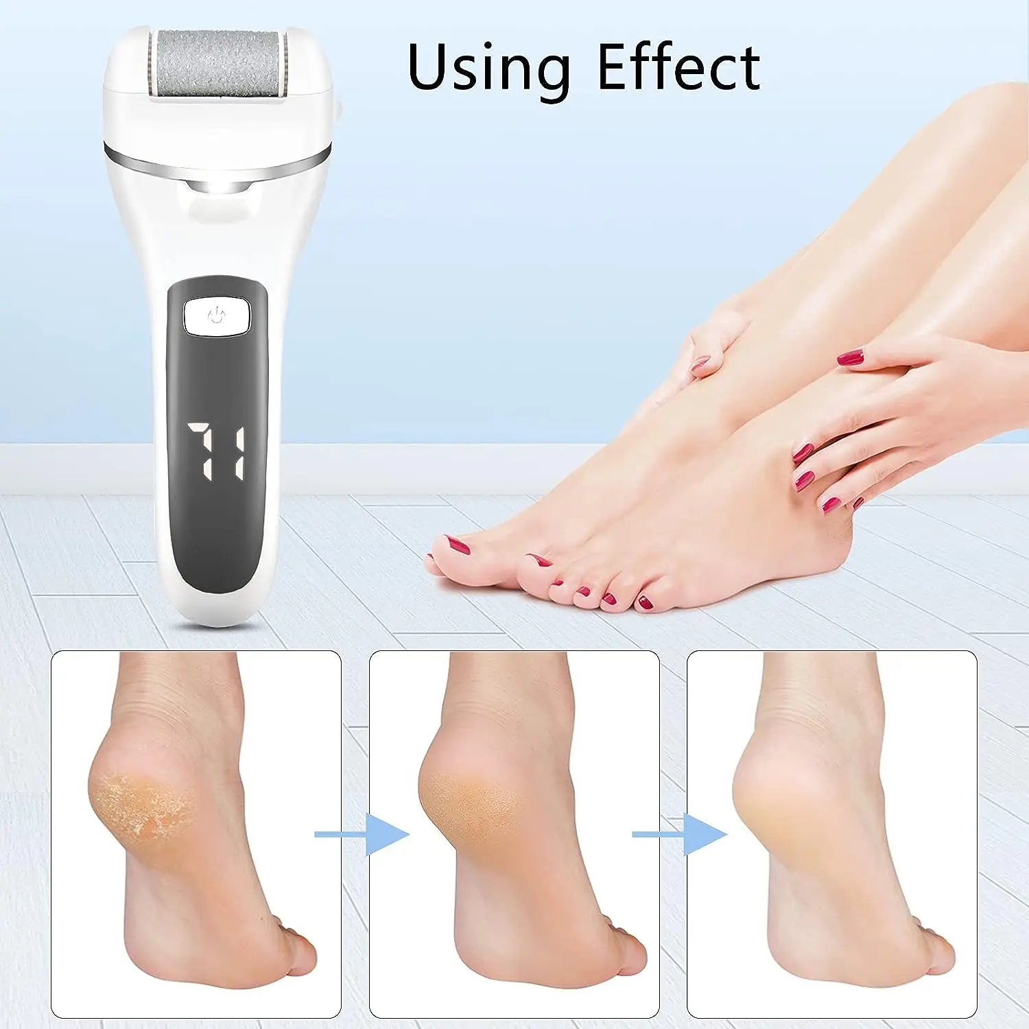 10 In 1 Professional Pedicure Tools Removes Massage Machine Electric ...