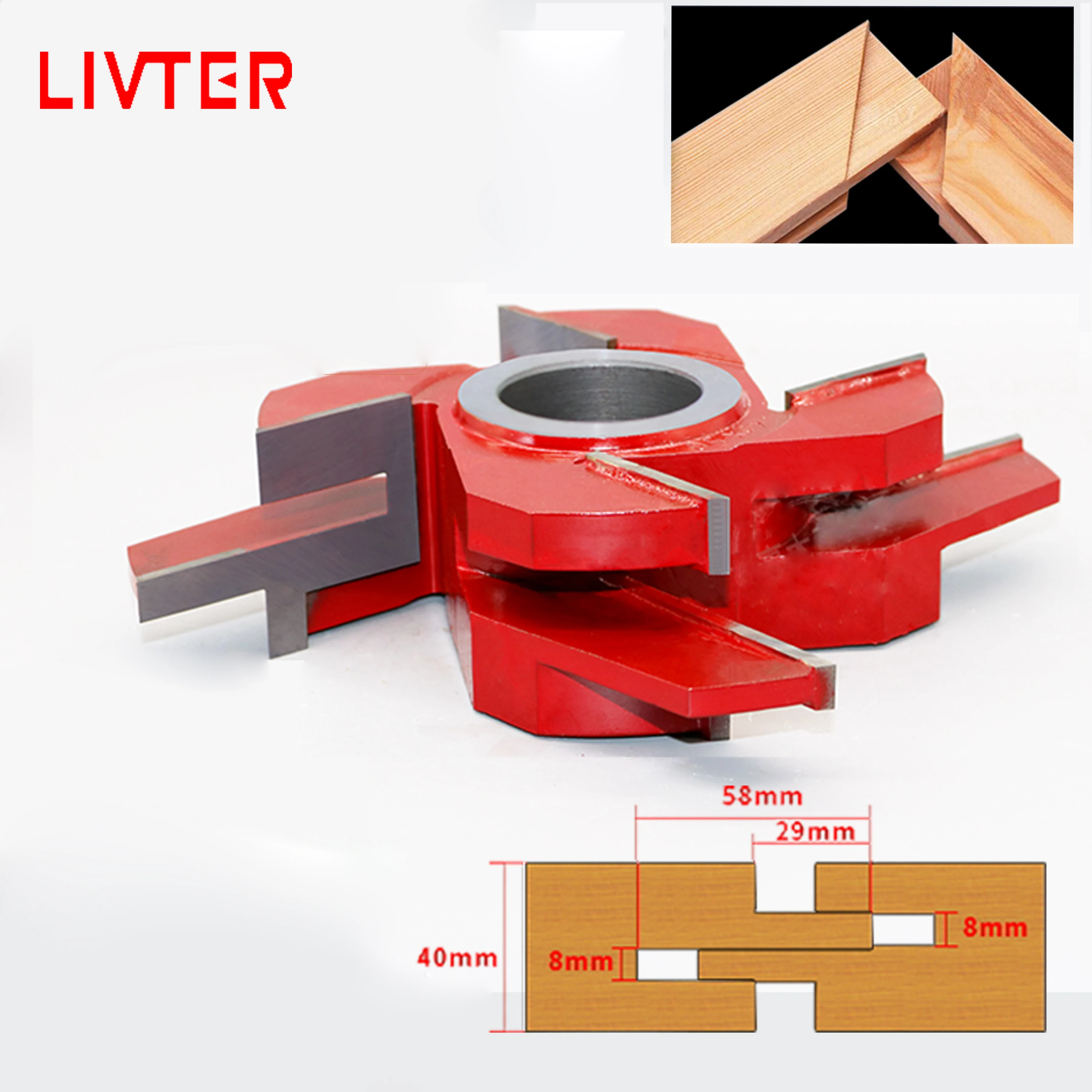 Wood Door Frame Profile Cutter Spindle Moulder Cutter For Door Groove ...