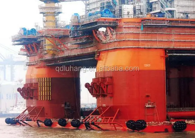 Ship To Ship Berthing Bumpers Port Docking Fenders Pneumatic Yokohama ...