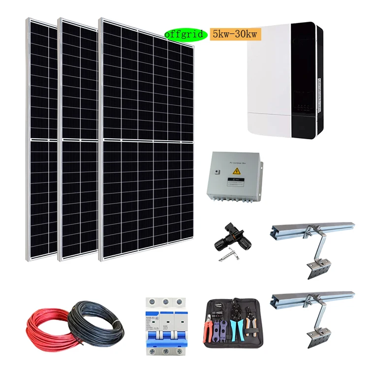 Outdoor 5kw 5000w 5000watt Mppt Changer Complete Set Solar Energy Power ...