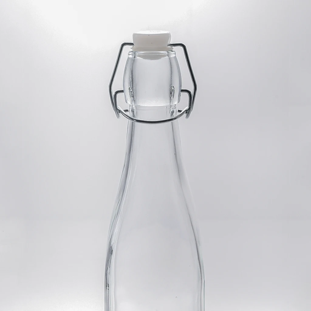 500ml Beer Flip Top Swing Top Glass Bottle - Airtight Lid