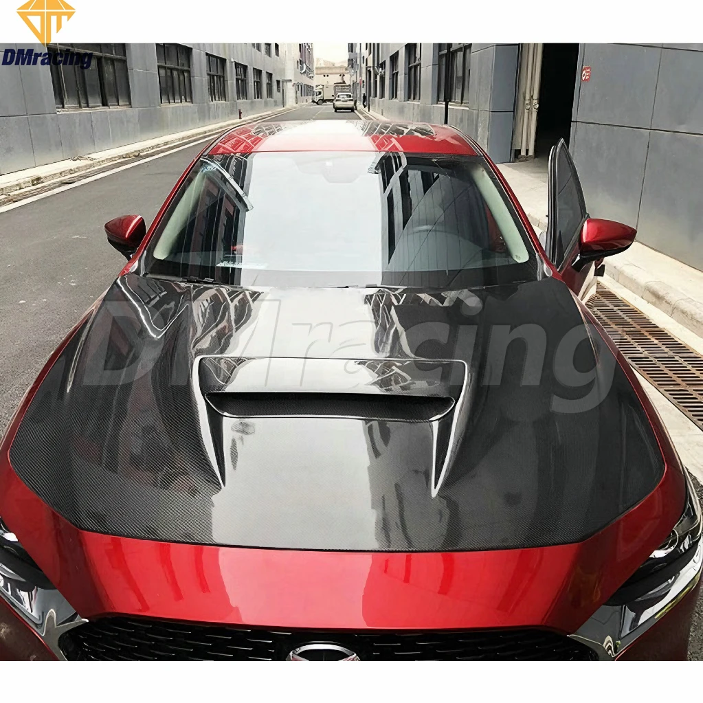 Mps Style Carbon Fiber Hood Bonnet for Mazda 3 Axela 2020-2023