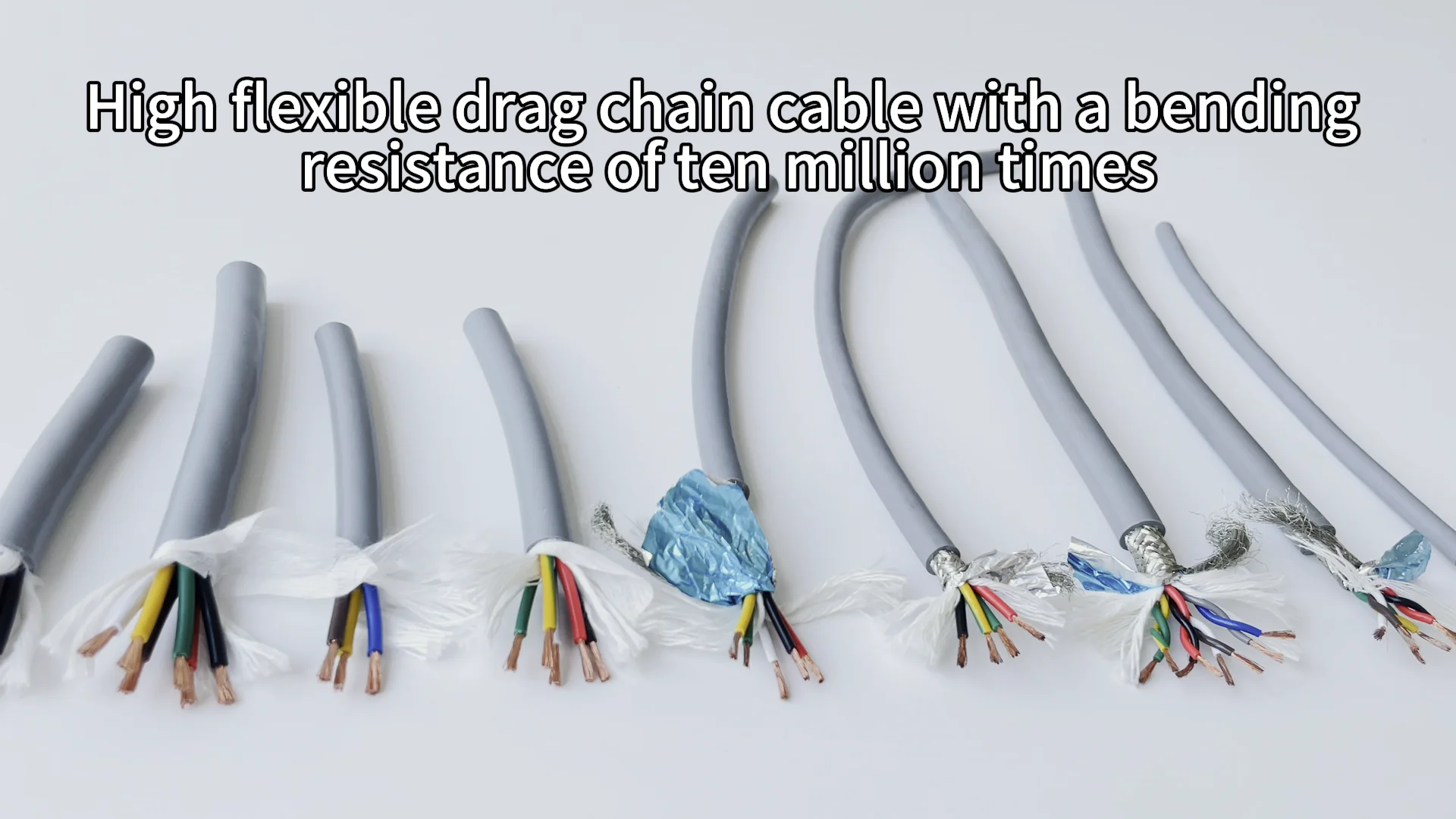 Factory Supply Trvv 4 Cores Special Pvc Drag Chain Cable For Robot Ai Electronics Cnc Cable ...