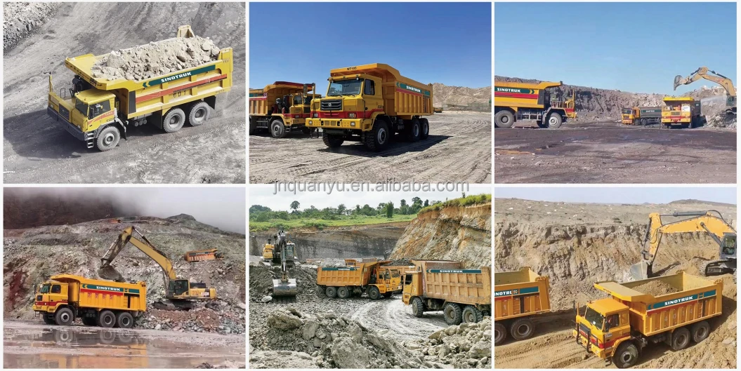 Howo Sinotruk 6x4 105T Heavy Duty Mining Tipper Transport for Sale