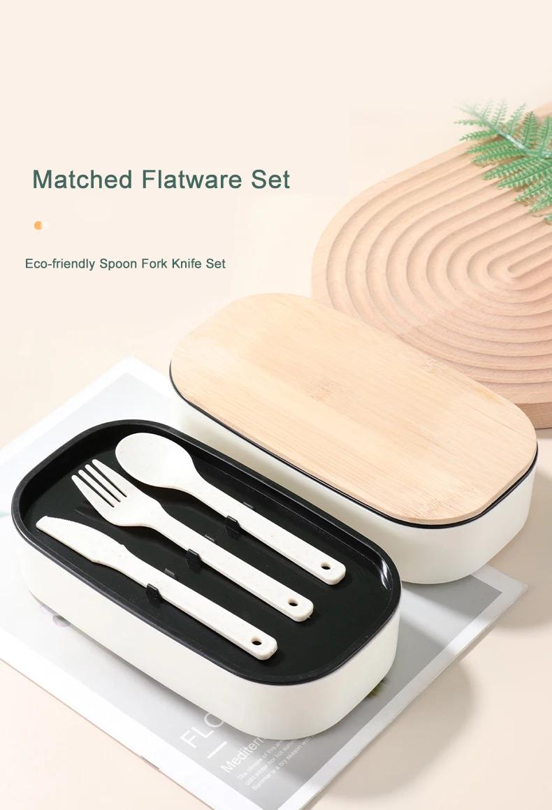 Minimalist Lunch Box - Modern Bento Box for Kids & Adults