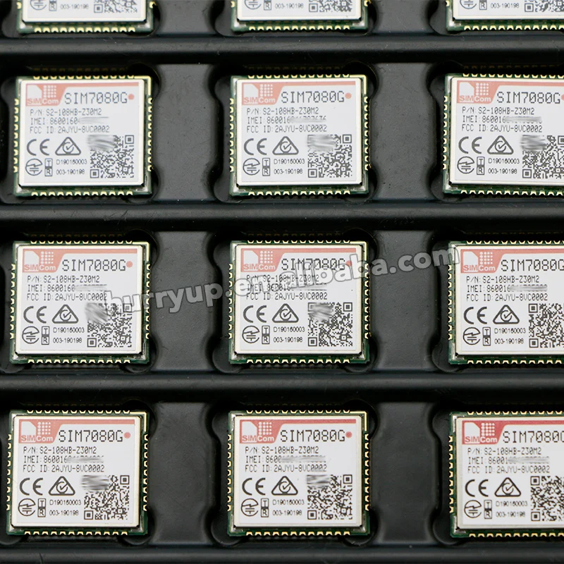 SIM7080G Multi-Band CAT-M NB-IoT Module with Low Latency Data Communication SIM7080G LPWA Module ...