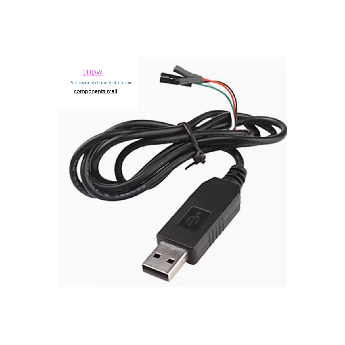 Black PL2303HX USB to TTL RS232 module upgrade USB to serial port ...