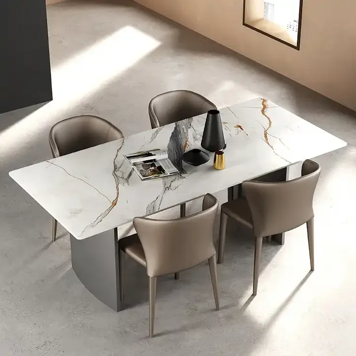 Italian Modern Dining Tables Set for Dining Room Restaurant Sintered ...