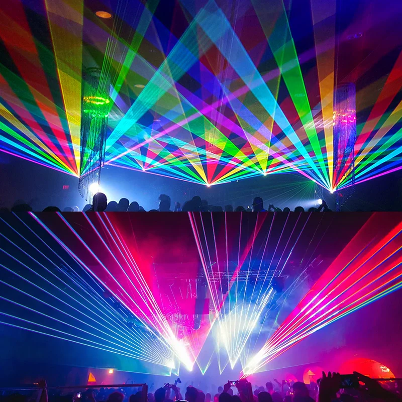 6 Eye Laser Show Party Disco Stage Lesar Light Full Color