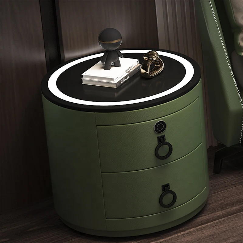 Wholesale Bedside Table Modern Luxury Smart Bedside Table With Wireless ...