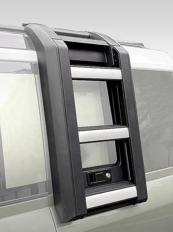 New Car Accessories Telescopic Side Ladder For 2020 Land Rover Defender ...