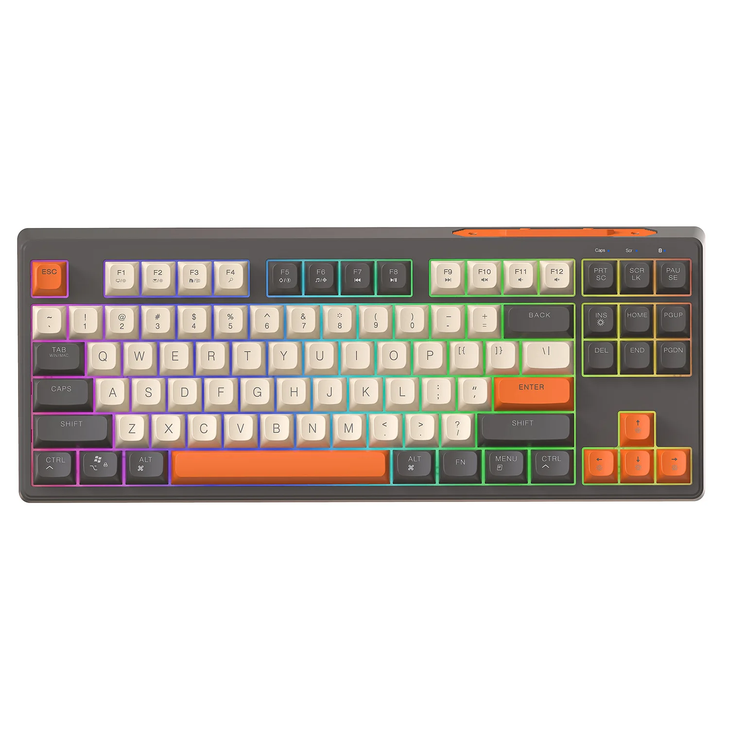 Wholesale Free Wolf M87 Wireless Mechanical Keyboard – 2.4G + BT5.0 ...