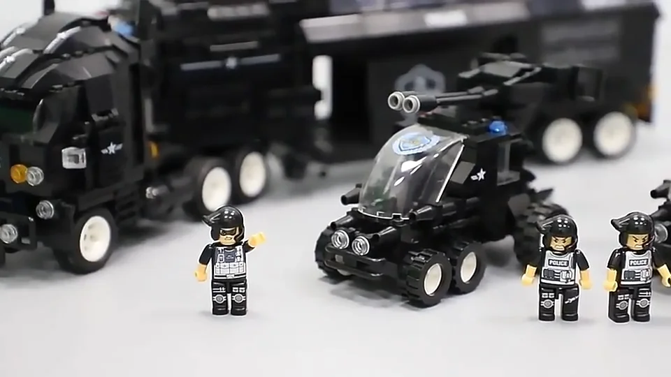 In Stock Legos Technic Car Building Blocks Sets Swat Plane Police Cars ...