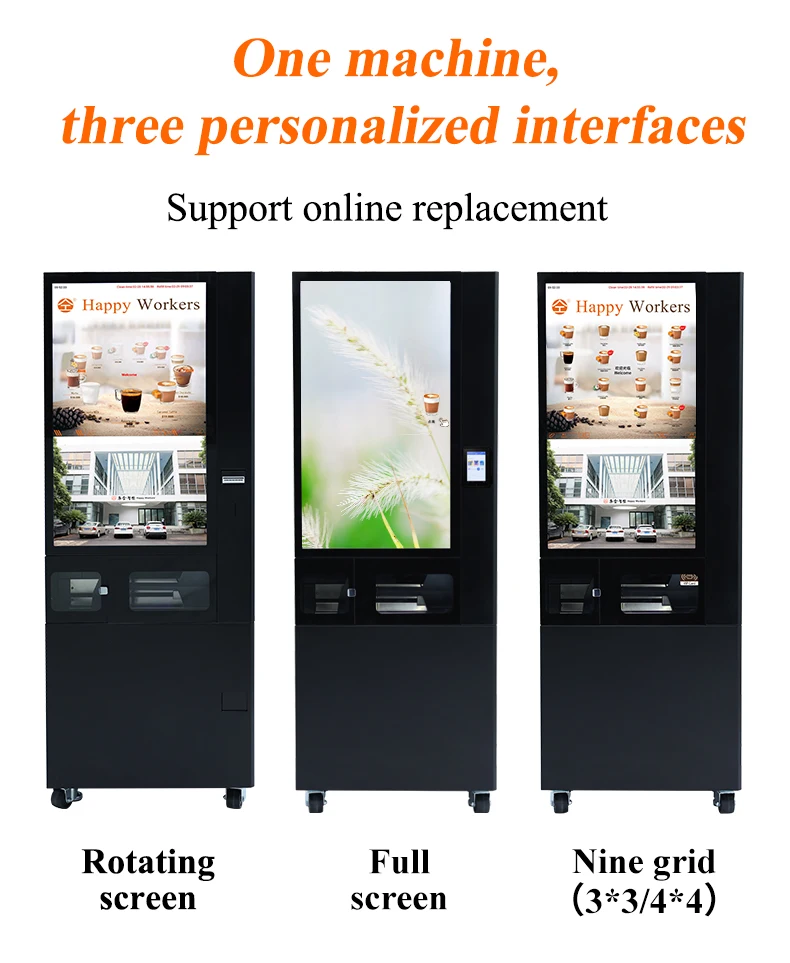 Smart Coffee Vending Machine Fully Automatic With Cloud Management System For Business Buy 