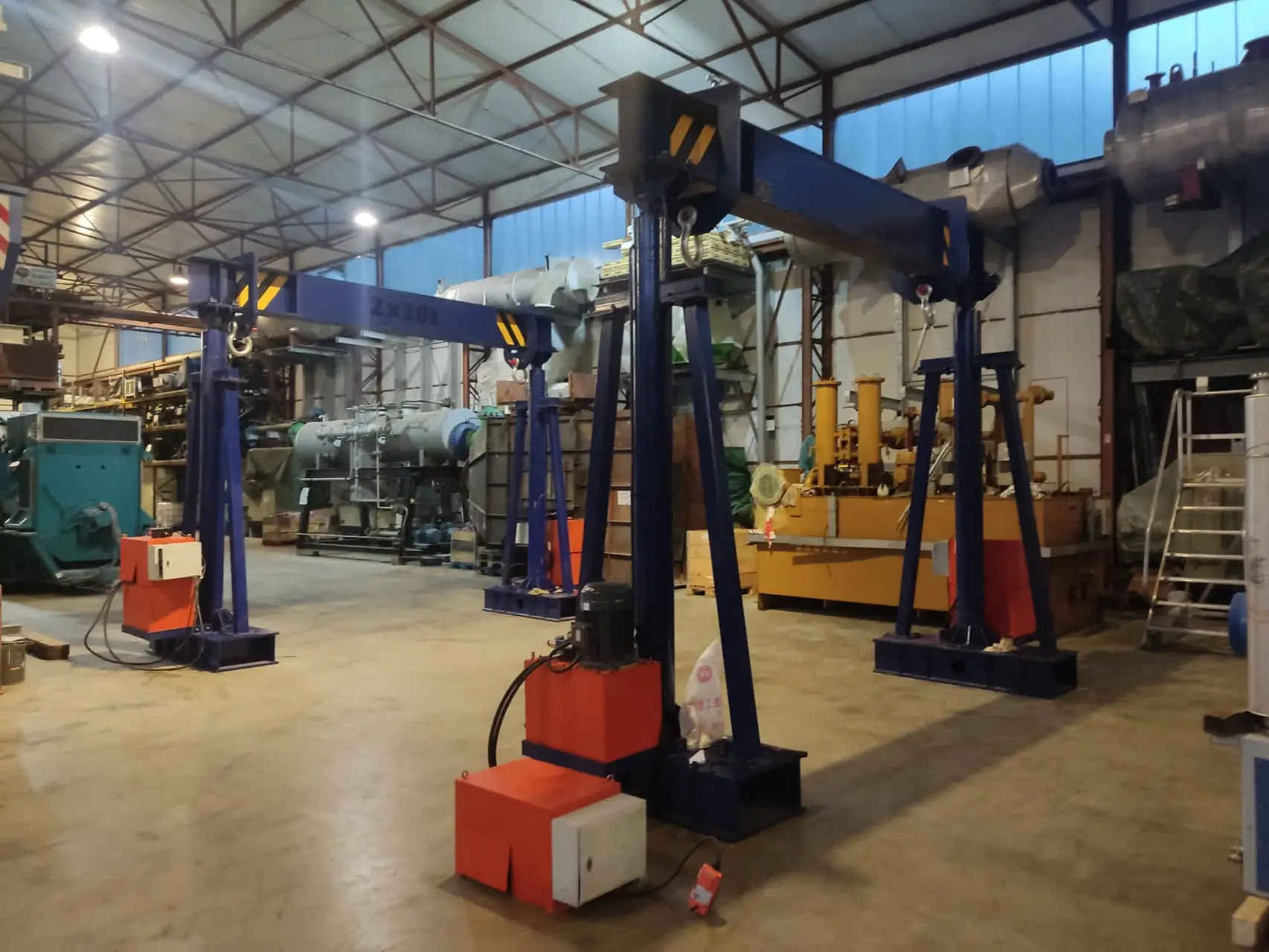 Telescopic Booms Telescopic Gantry Systems 100T Hydraulic Gantry for ...