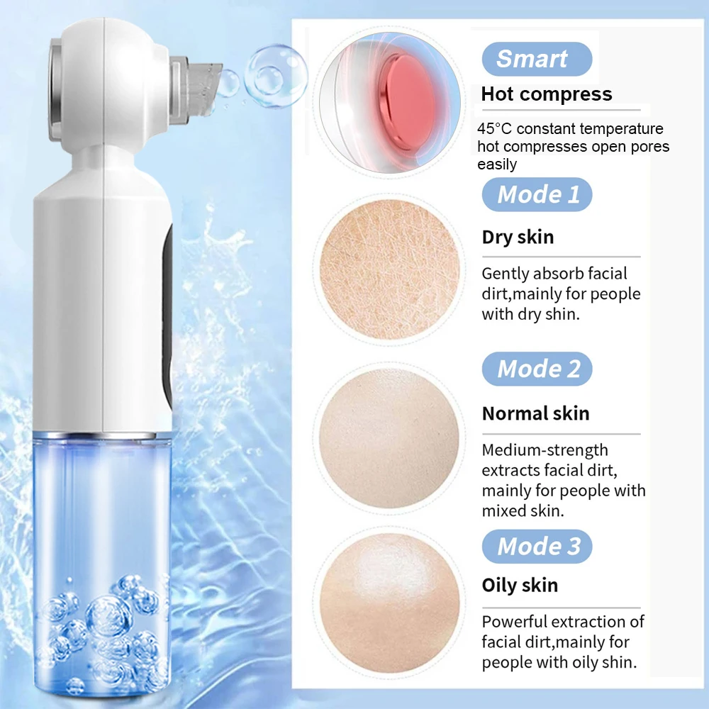 Blackhead Remover Vacuum - Deep Pore Cleansing Device