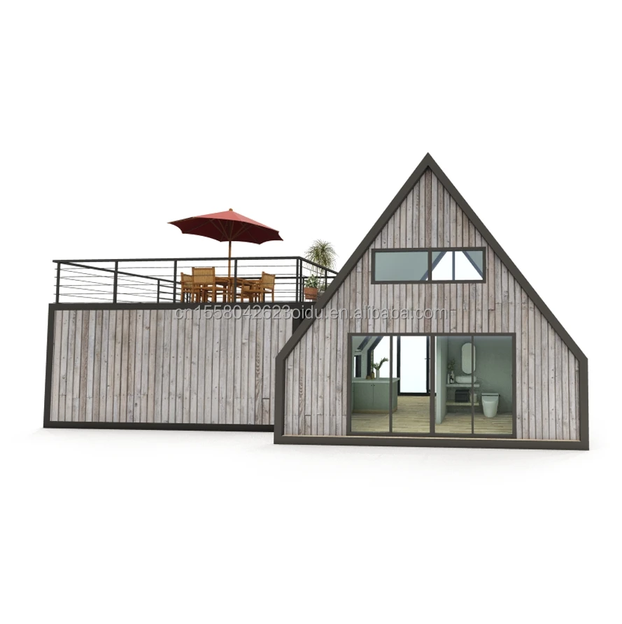 Luxurious Prefabricated 20ft 40ft Outdoor Steel House Luxurious ...