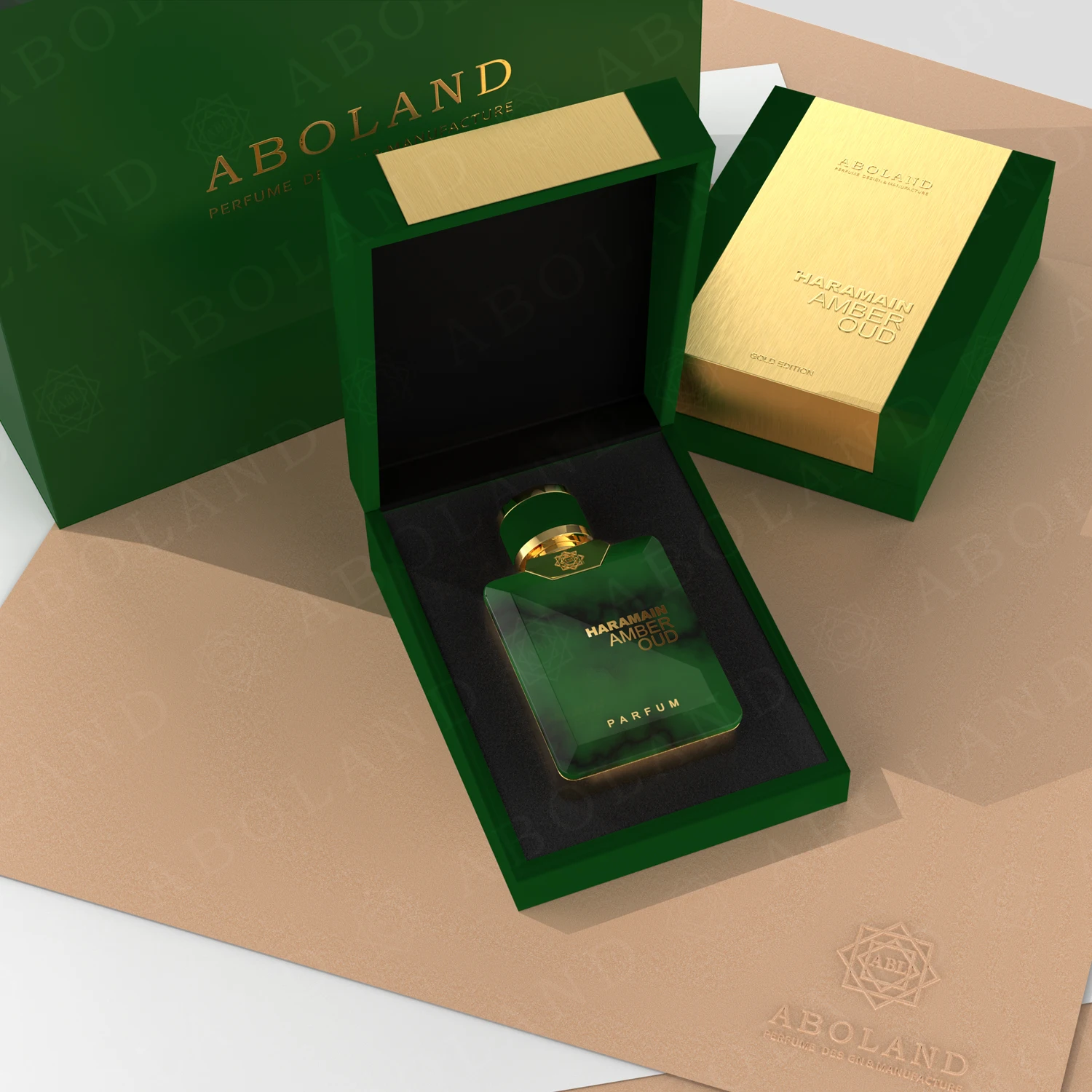 Customize Perfume Box Design Logo Luxury Glass Perfume Bottle Set With ...