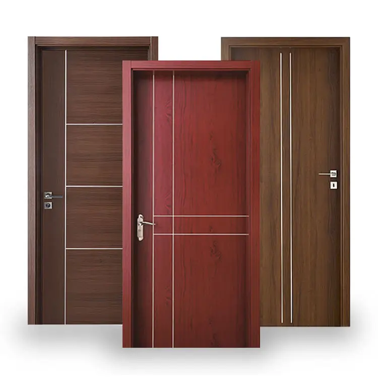 Suncity UPVC Modern WPC Door - Durable & Stylish Solutions
