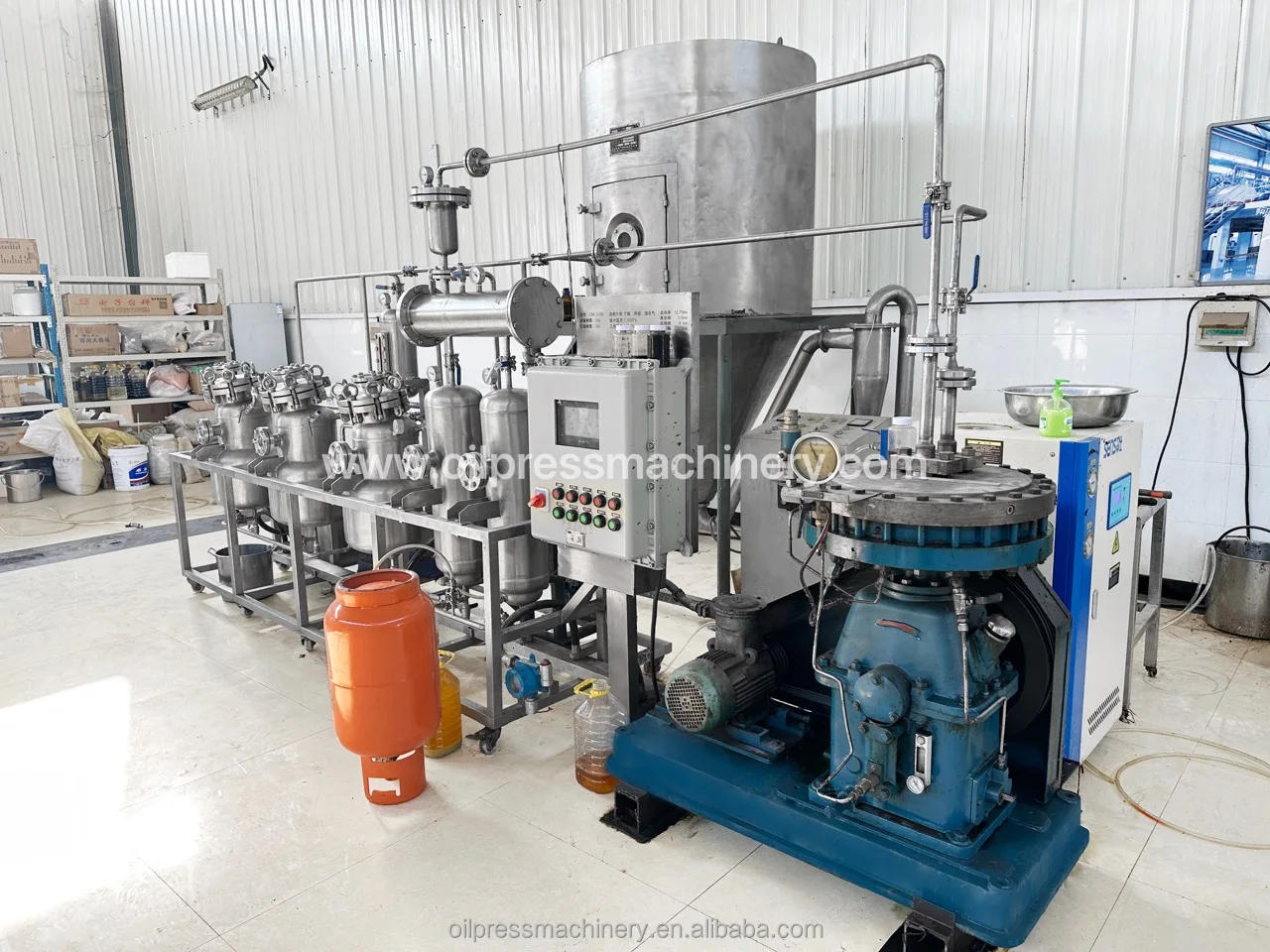 Ethanol Extractor Hexane Butane Solvent Extraction Machine Essential ...