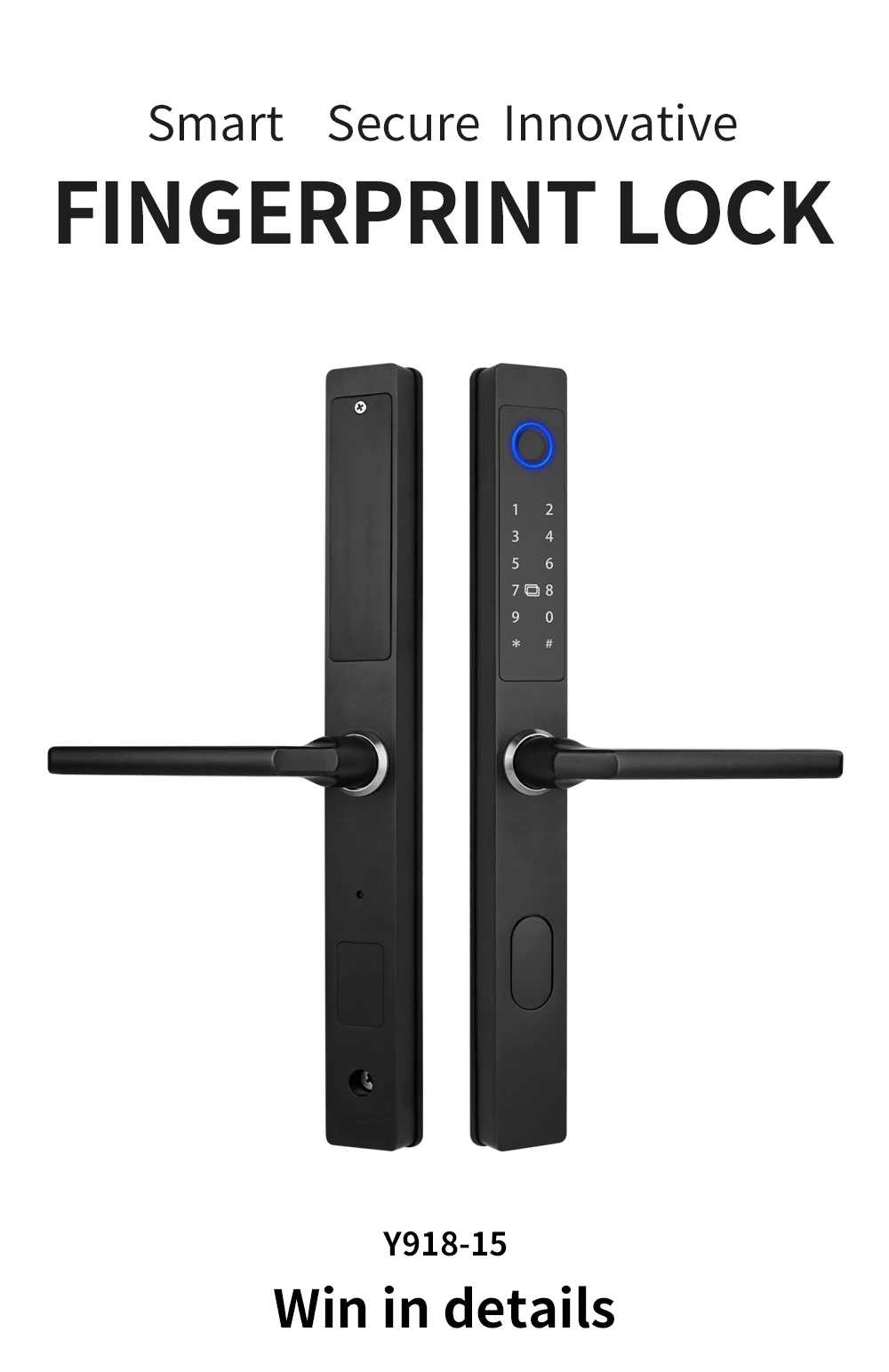 Oyo Programmable Deadbolt Hotel System Fingerprint Rfid Hotel Lock ...