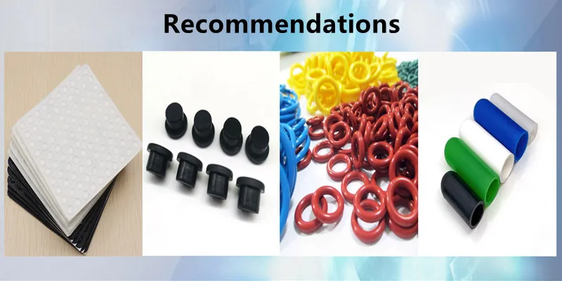Removable Heat Resistant Adhesive Glue Protector Foot Pads Silicone ...