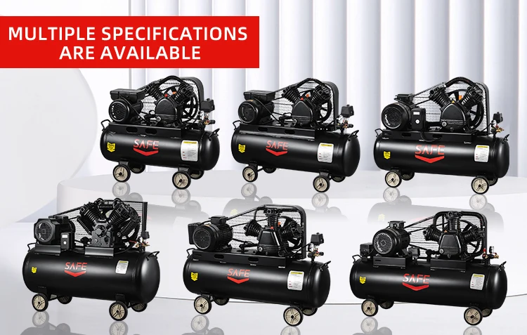 4HP Electric and Petrol Air Compressor - 90L Capacity