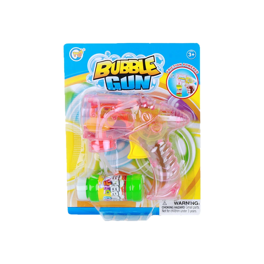 2023 Soap Bubble Toys Transparent Cool Lights Flashing Bubble Gun ...