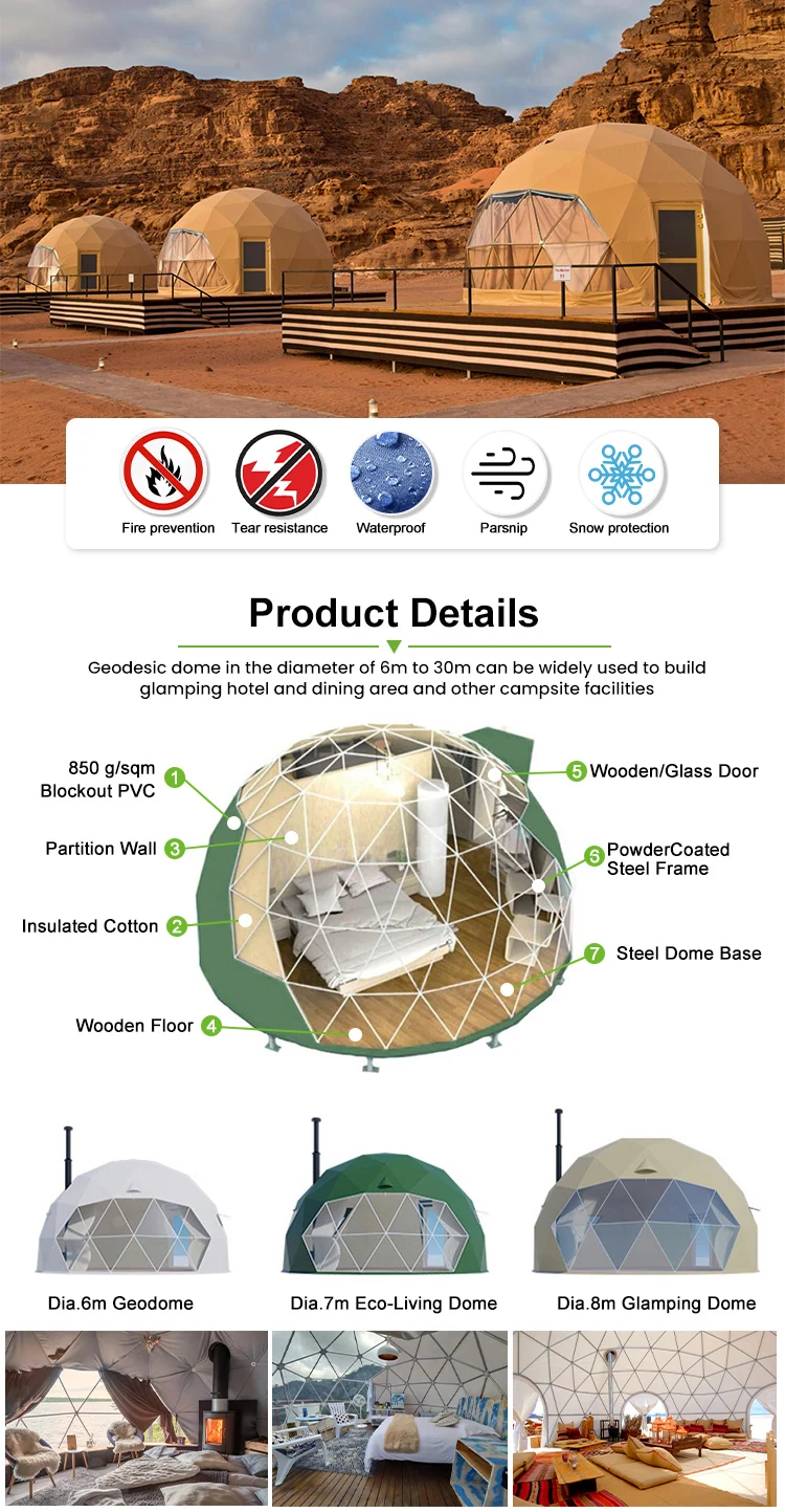 8m Garden Wedding Half Pavilion Dome Tent With Insulation Permanent Manufacturers Dome Party ...