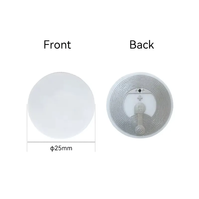 Custom 2K 4K 8K RFID Chip Tags ISO14443A 13.56MHz NFC Sticker for Hotel ...