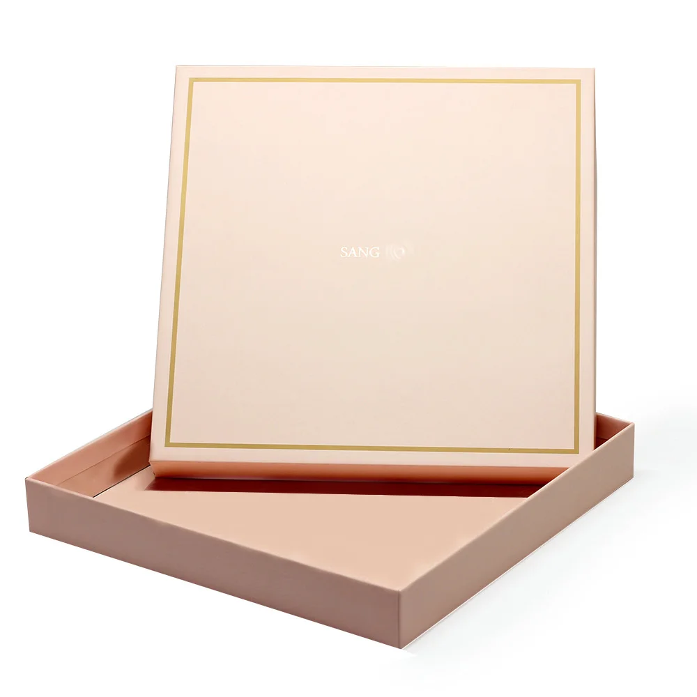 Factory Customized Design Pink Silk Products Gift Box Packaging Pink ...