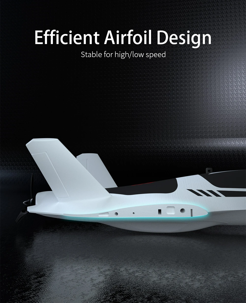 Atomrc - Dolphin V1.1 Fpv Foxeer Toothless Nano Flying Wing With Gps ...