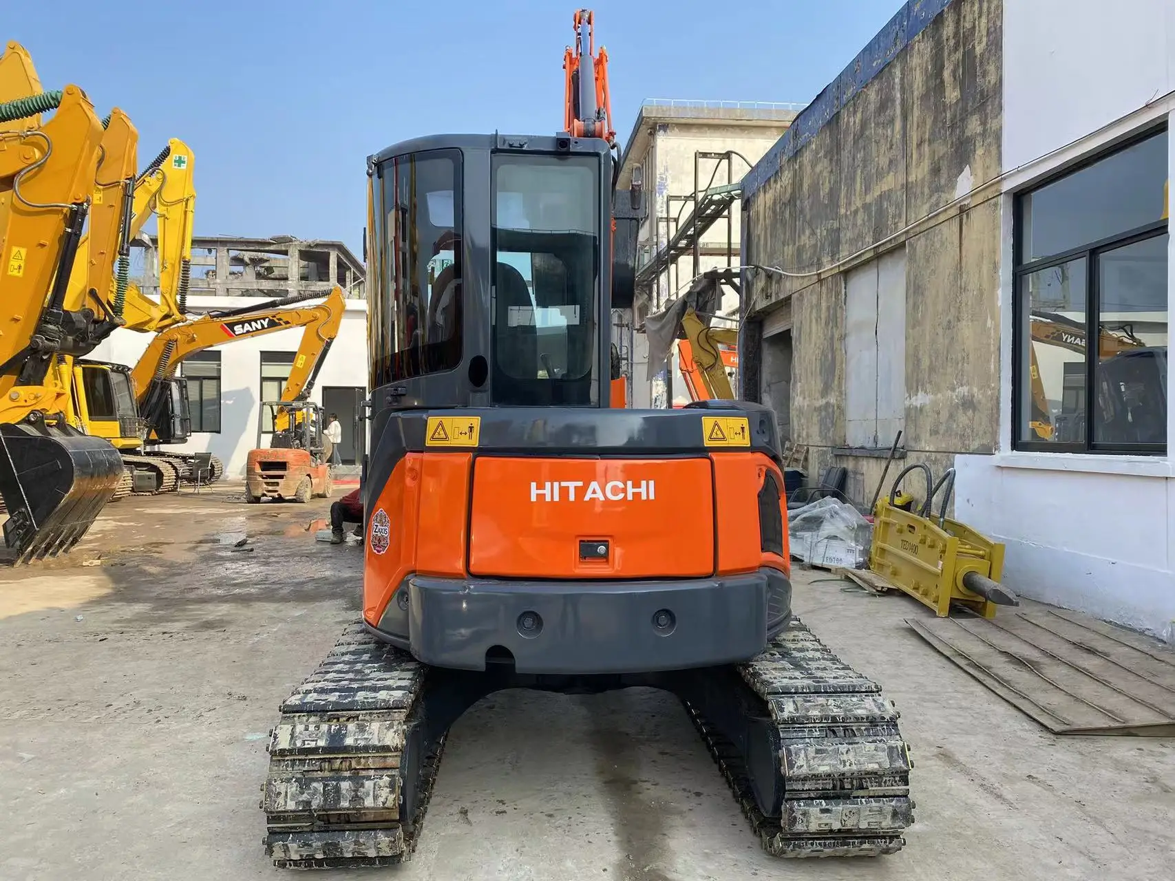 Mini Excavator Construction Equipment Excavadora Hitachi Zx50u-3f ...