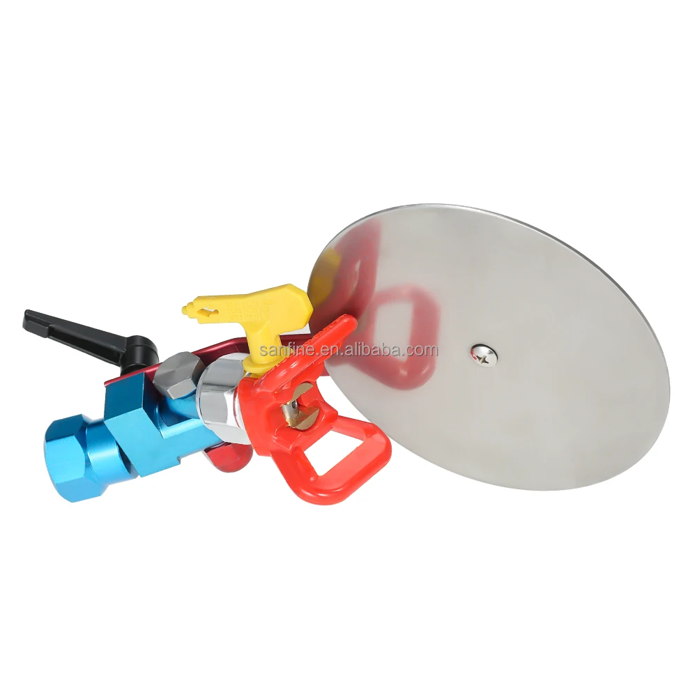 Anti-splash Baffle for 7/8" Airless Spray Guide Separation