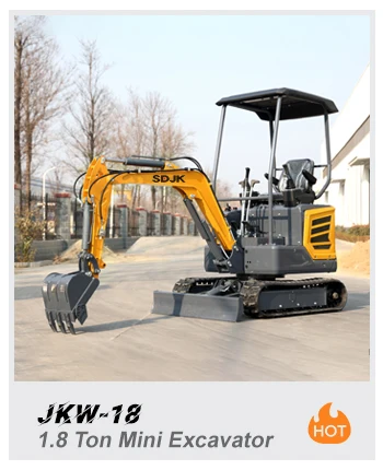 SDJK Mini Excavator 2 Ton - Efficient Epa Kubota Engine