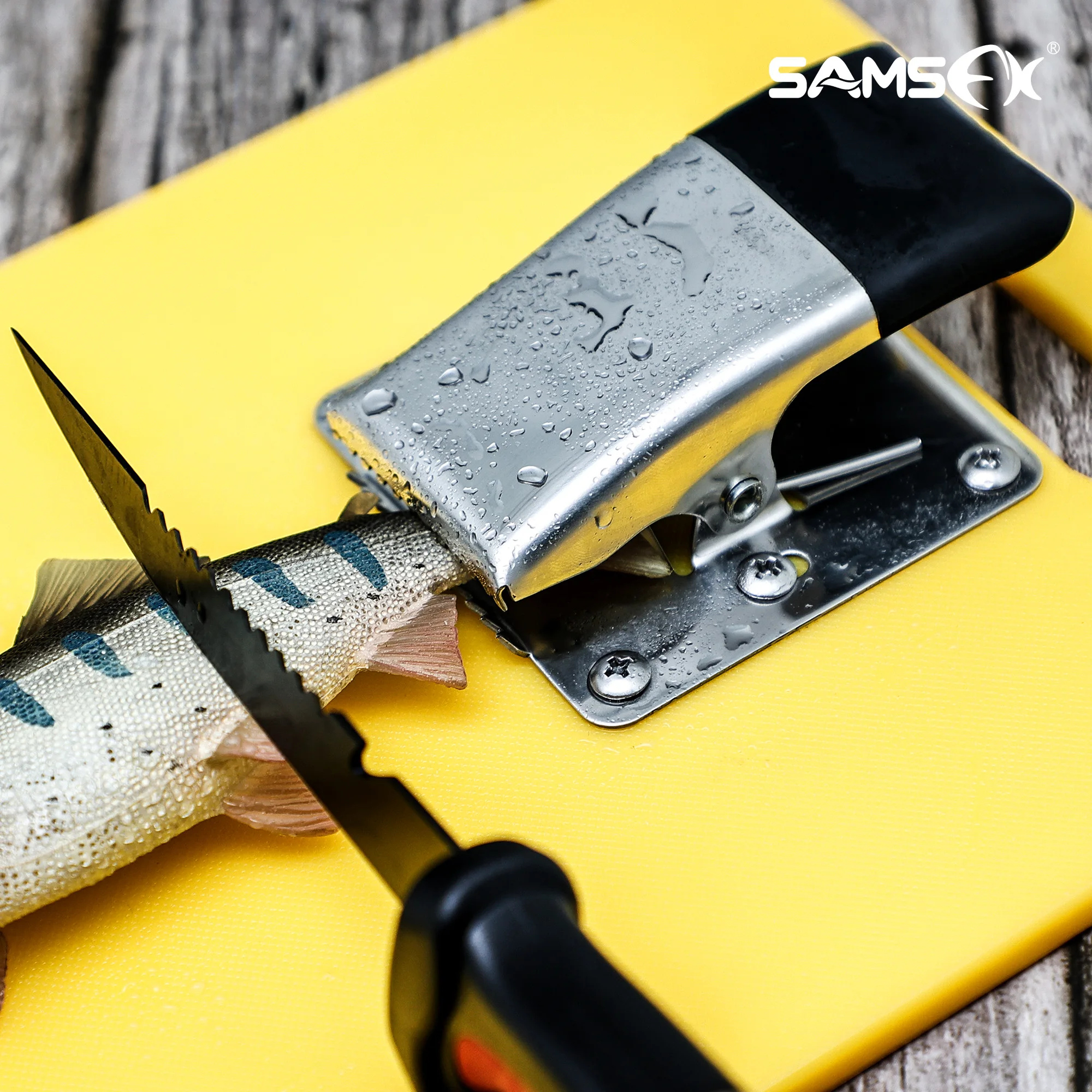 SAMSFX Fish Cleaning Board Tools - Fillet Clamps & More
