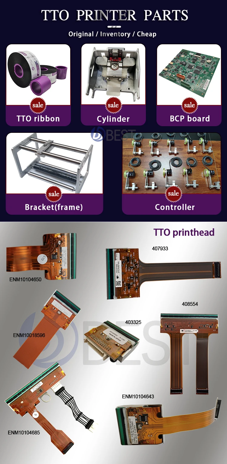 ALL Tto Thermal Printer Spare Parts X40 ENM10041170 Markem Imaje PHM ...