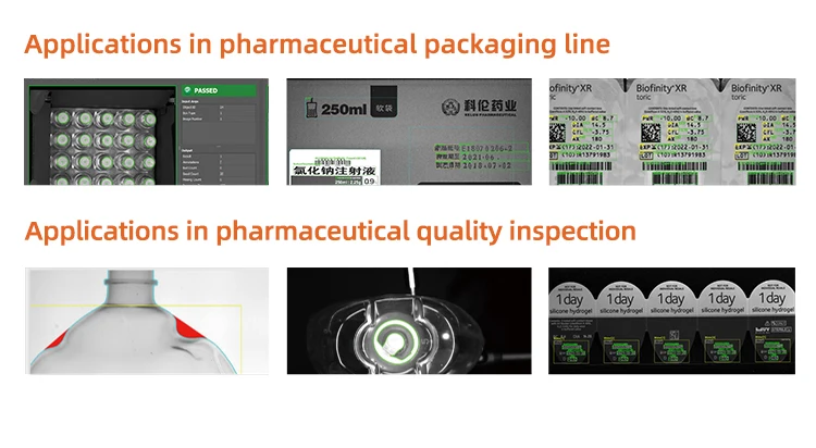 Visual System Blemish Detection with Camera&PC for Bottle Cap/Straw and ...