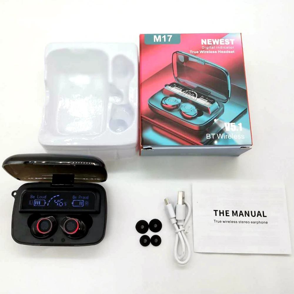 High Quality M17 Tws Mini Tws Mini Auriculares Wireless Bt Stereo ...