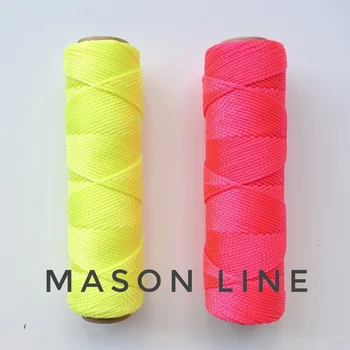 250-ft #18 Braided Nylon Mason Line Chalk Rope Abrasion Rot Mildew ...